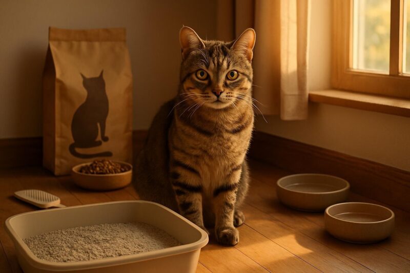 Combien de fois un chat fait caca par jour