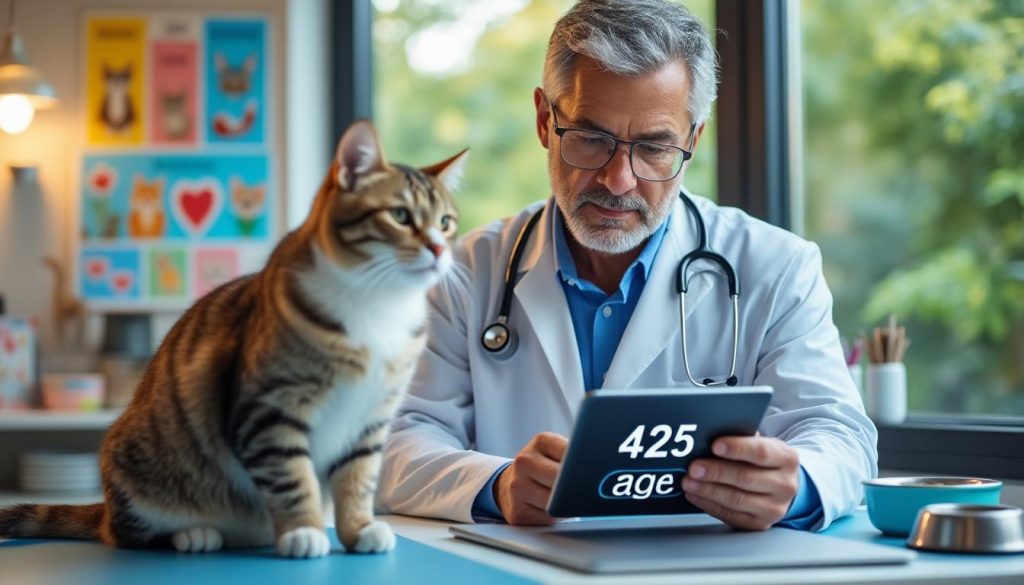 Comment calculer l'âge d'un chat