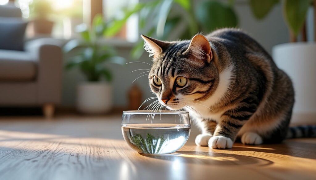 Pourquoi mon chat boit-il beaucoup d’eau
